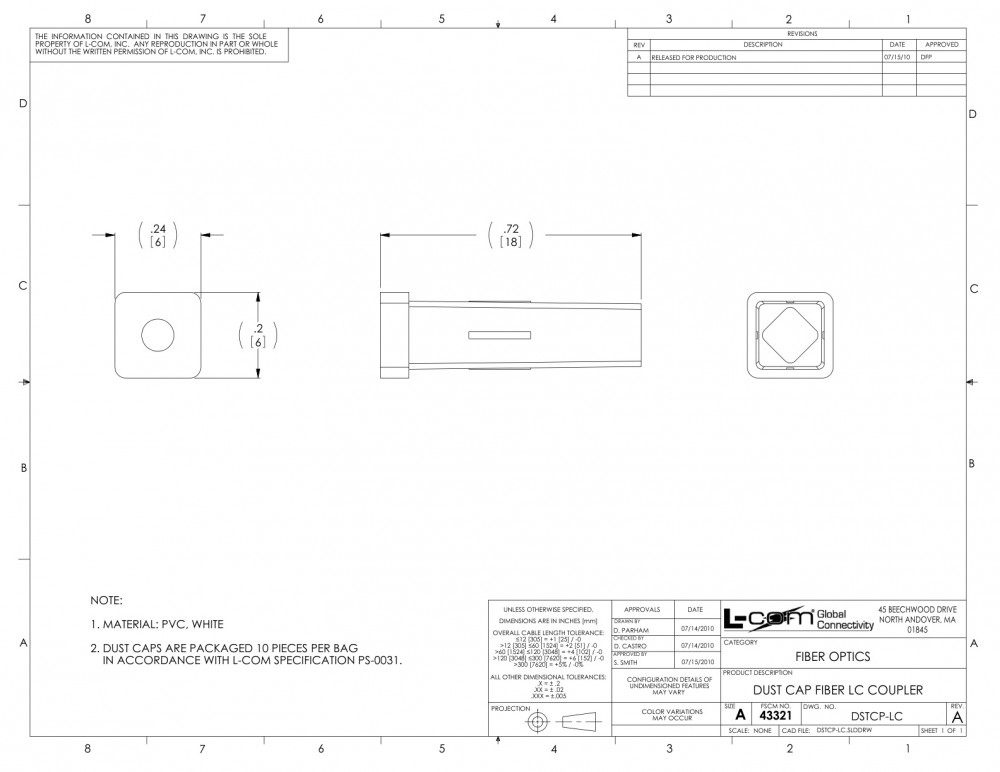 DSTCP-LC technical document preview