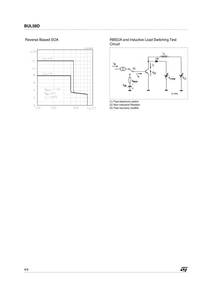 BUL58D datasheet page 4