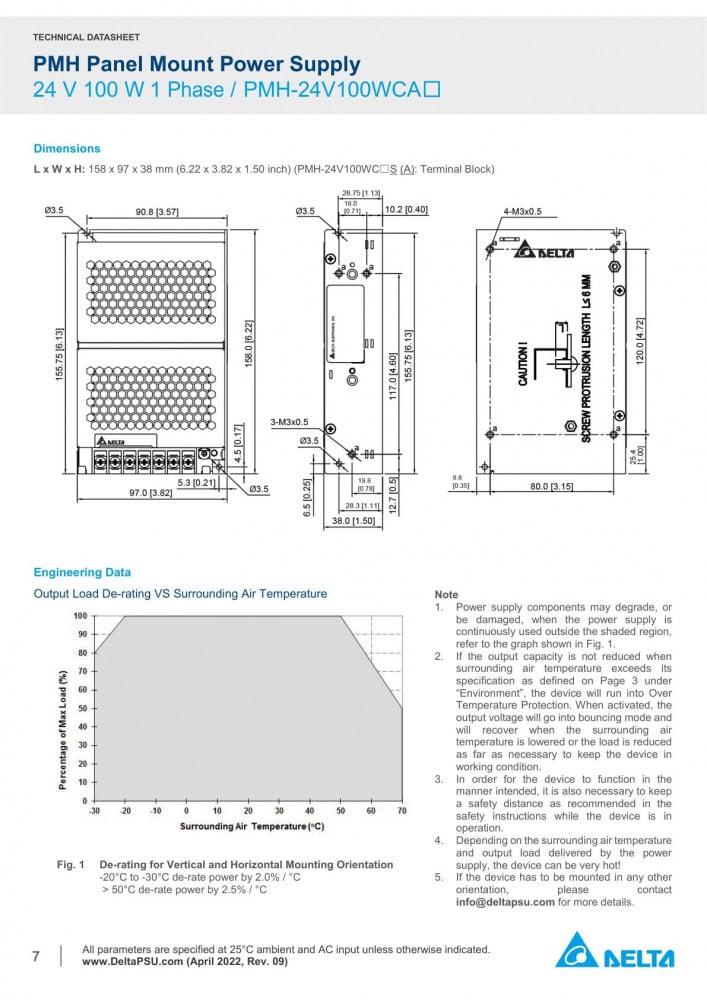 PMH-24V100WCAH datasheet page 7