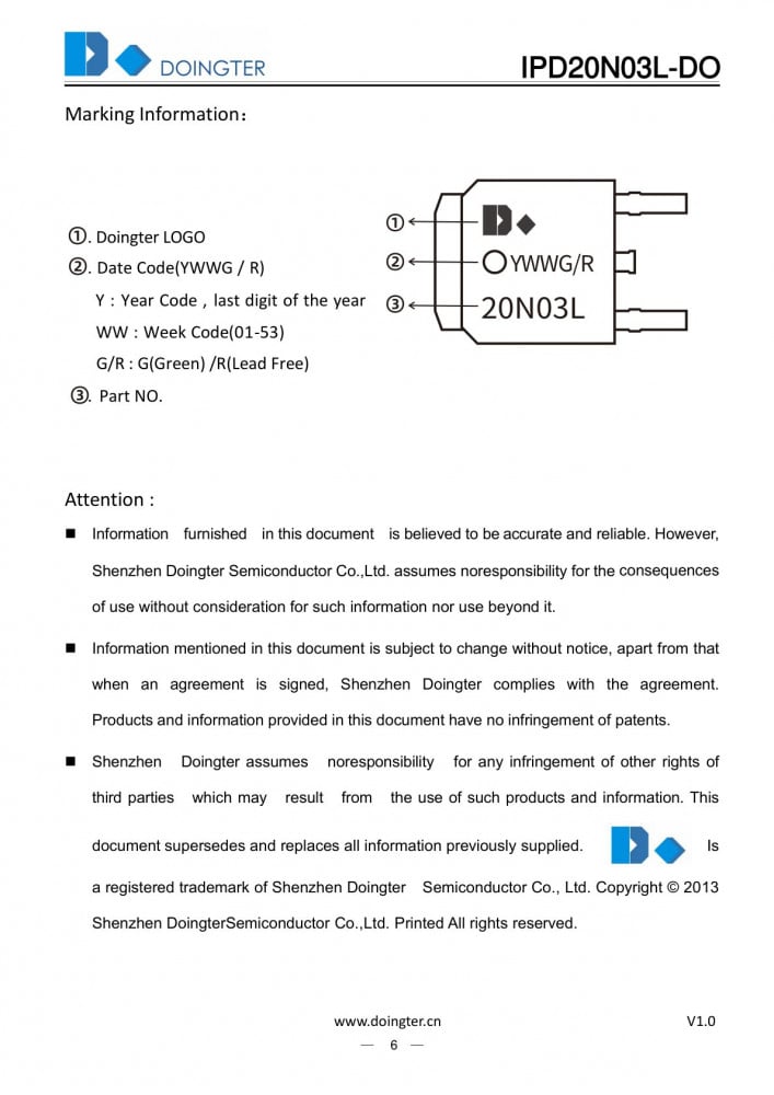 IPD20N03L-DO datasheet page 6