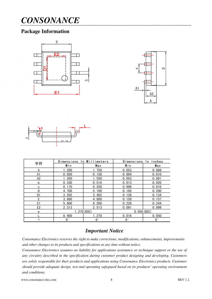 CN5711 datasheet page 8