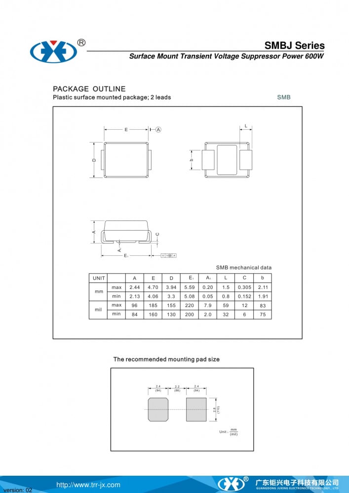 SMBJ5.0CA datasheet page 4