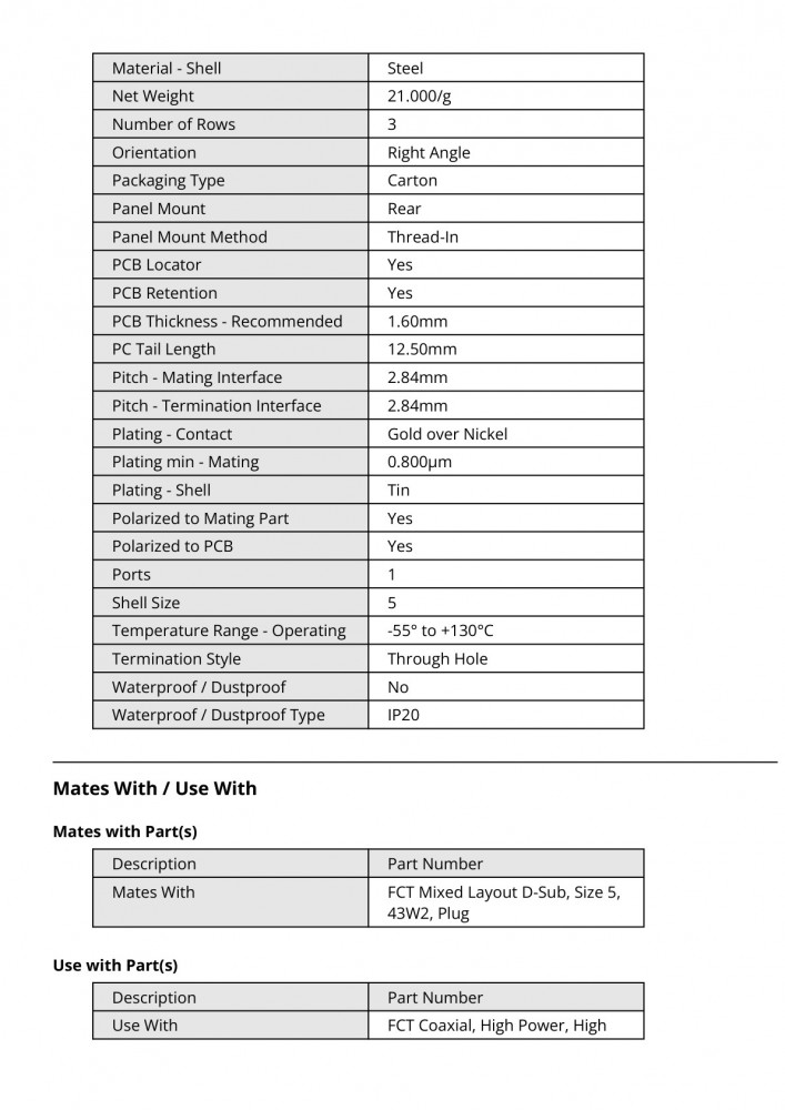 MOLEX 1731071269 drawing preview, page 3
