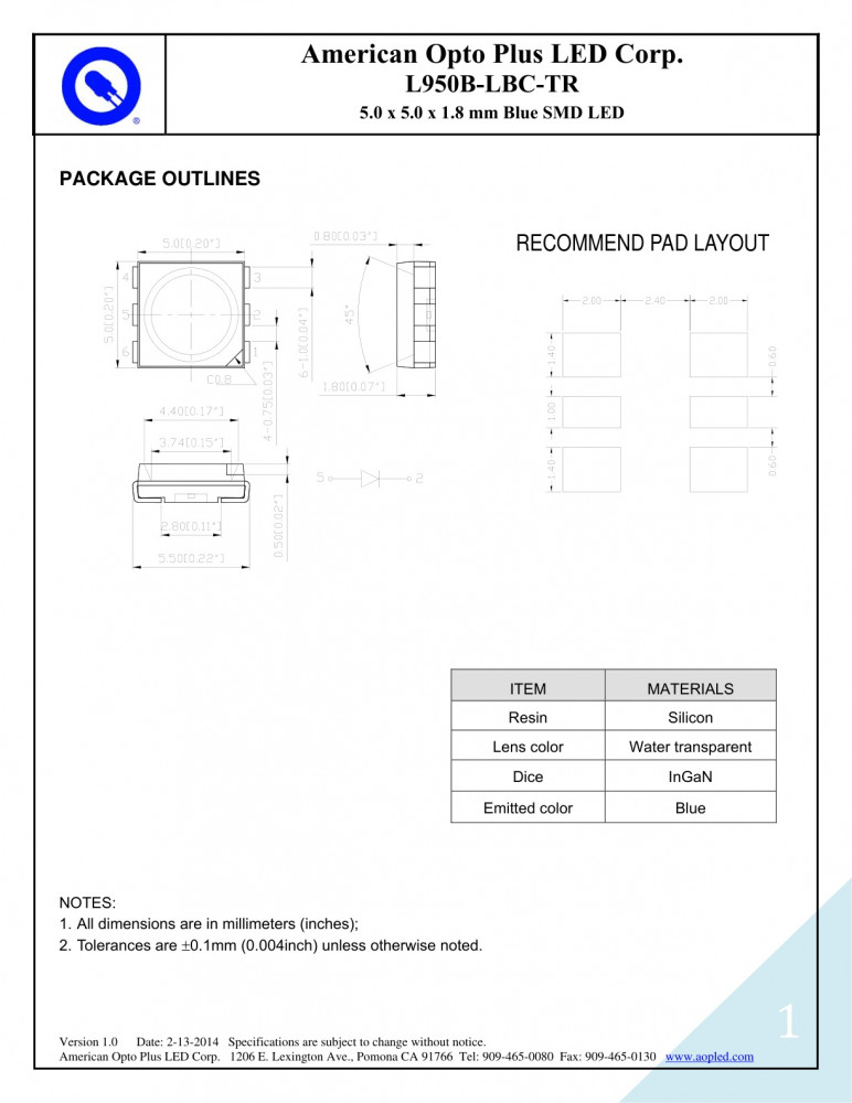 L950B-LBC-TR datasheet page 1
