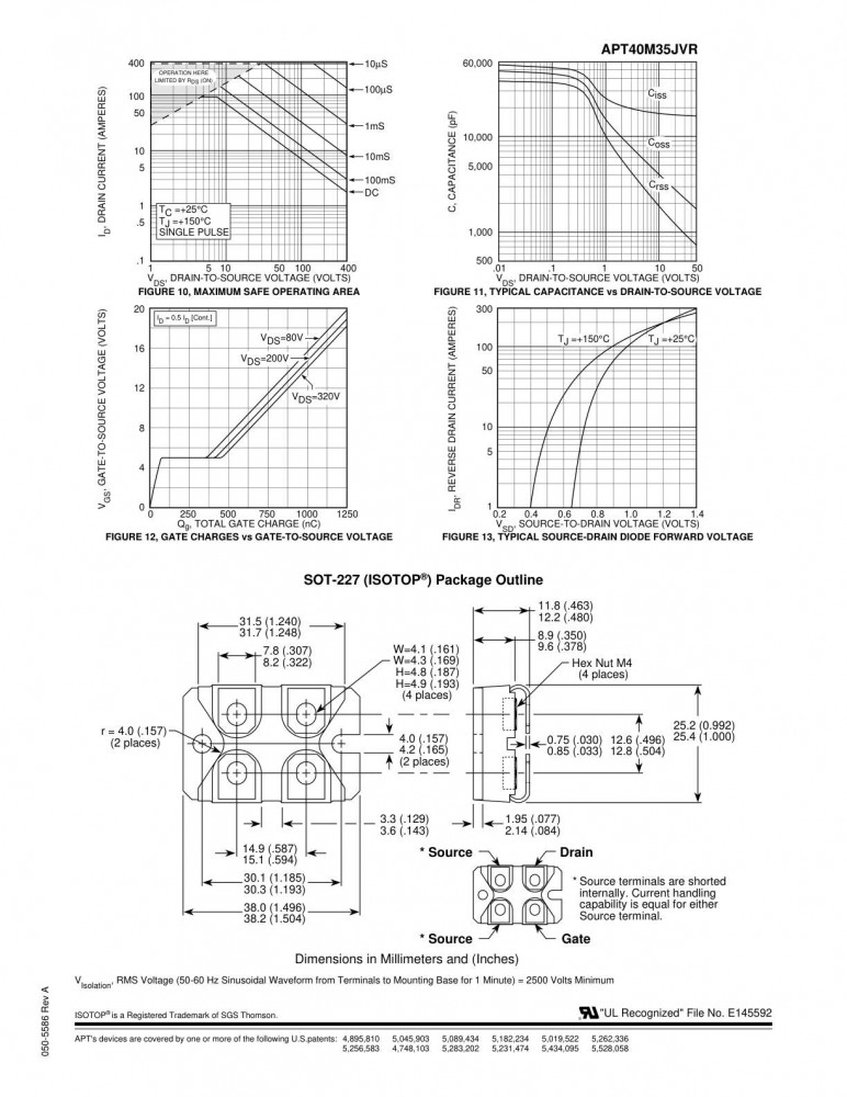 APT40M70LVRG datasheet page 4