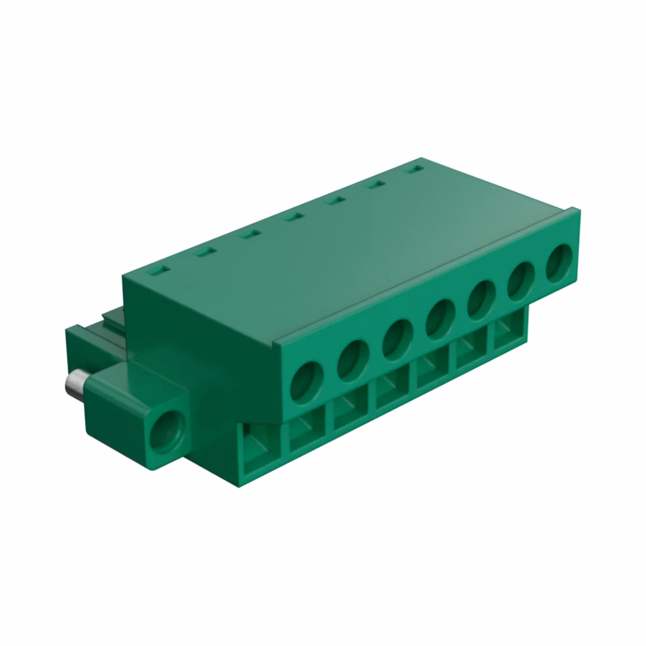 5.08mm Pitch Eurostyle Horizontal Plug, Double Wire, 6 Circuits