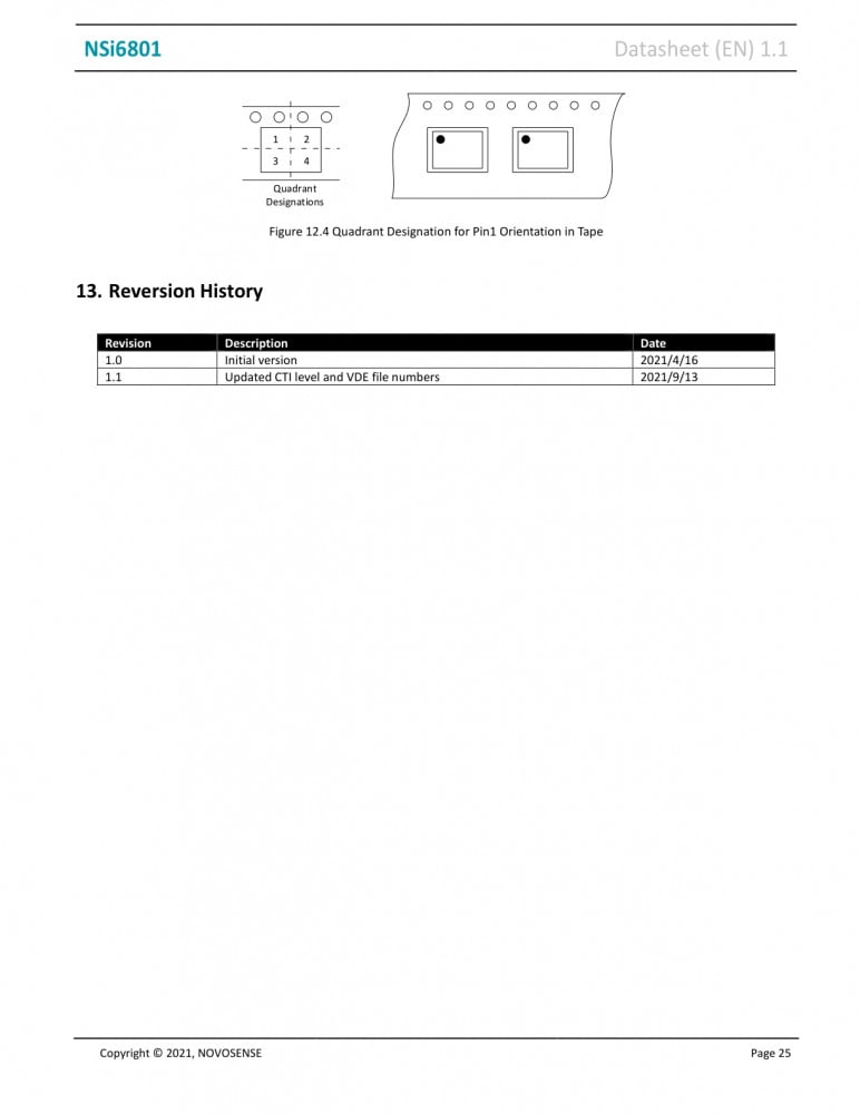 NSi6801 technical document page 6