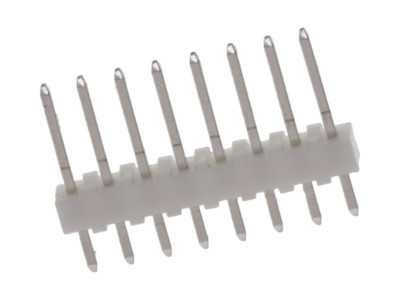 KK 254 Wire-to-Board Header, Single Row, Vertical, 8 Circuits, PA Polyamide Nylon, Tin (Sn) Plating for sale