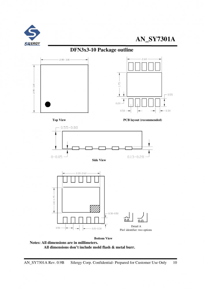 SY7301A datasheet page 10