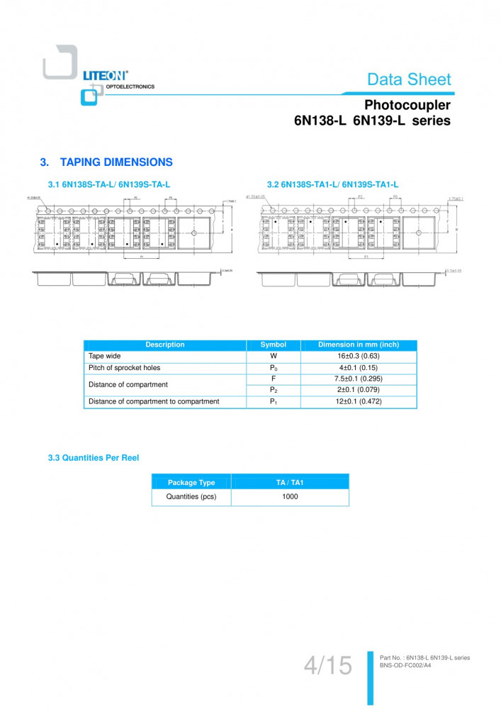 6N139S-TA1-L datasheet page 5
