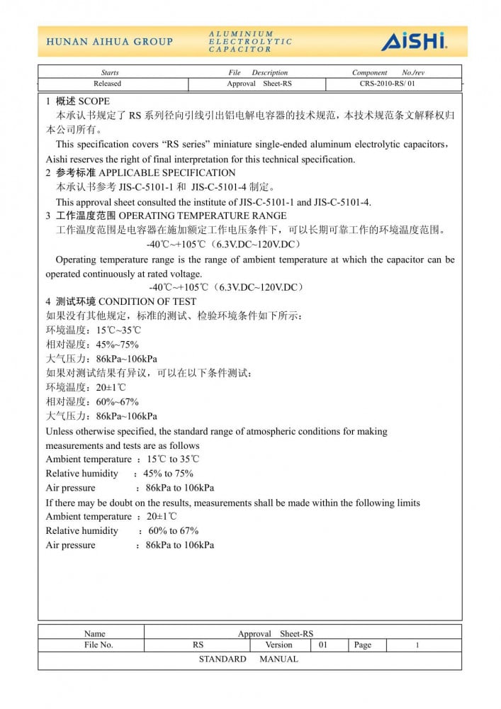 AISHI RS approval sheet page 4