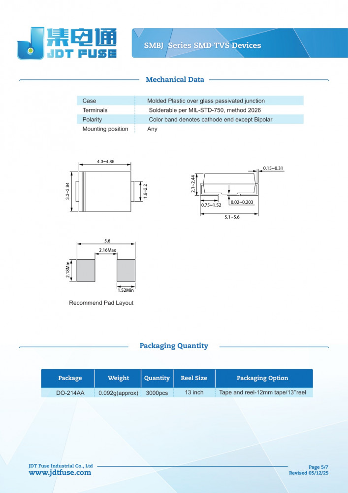SMBJ12A datasheet page 6