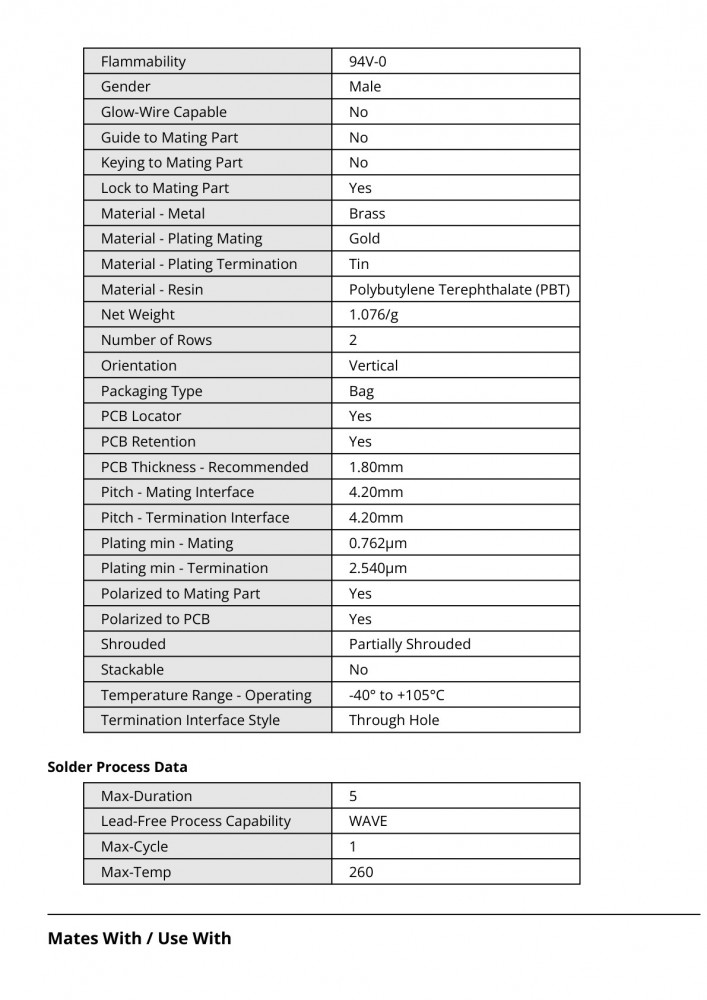 MOLEX 15977024 technical document image 3