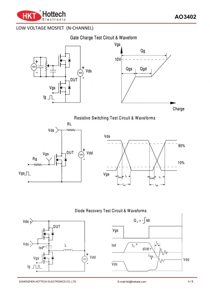 AO3402 datasheet page 4