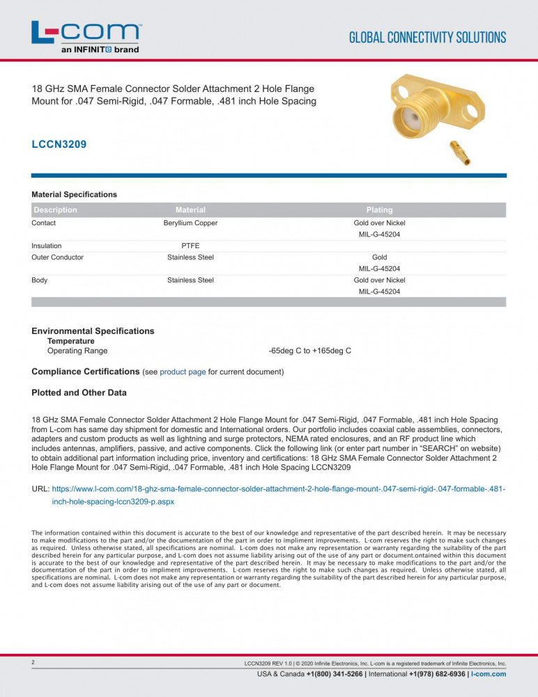 LCCN3209 technical document page 2