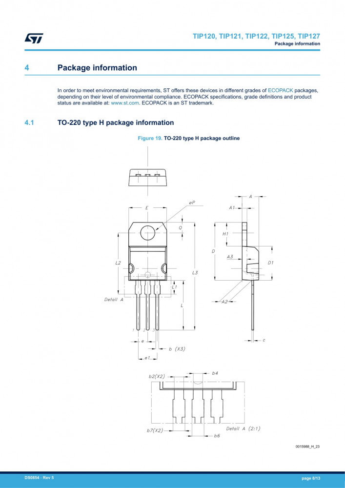 TIP121 datasheet page 8