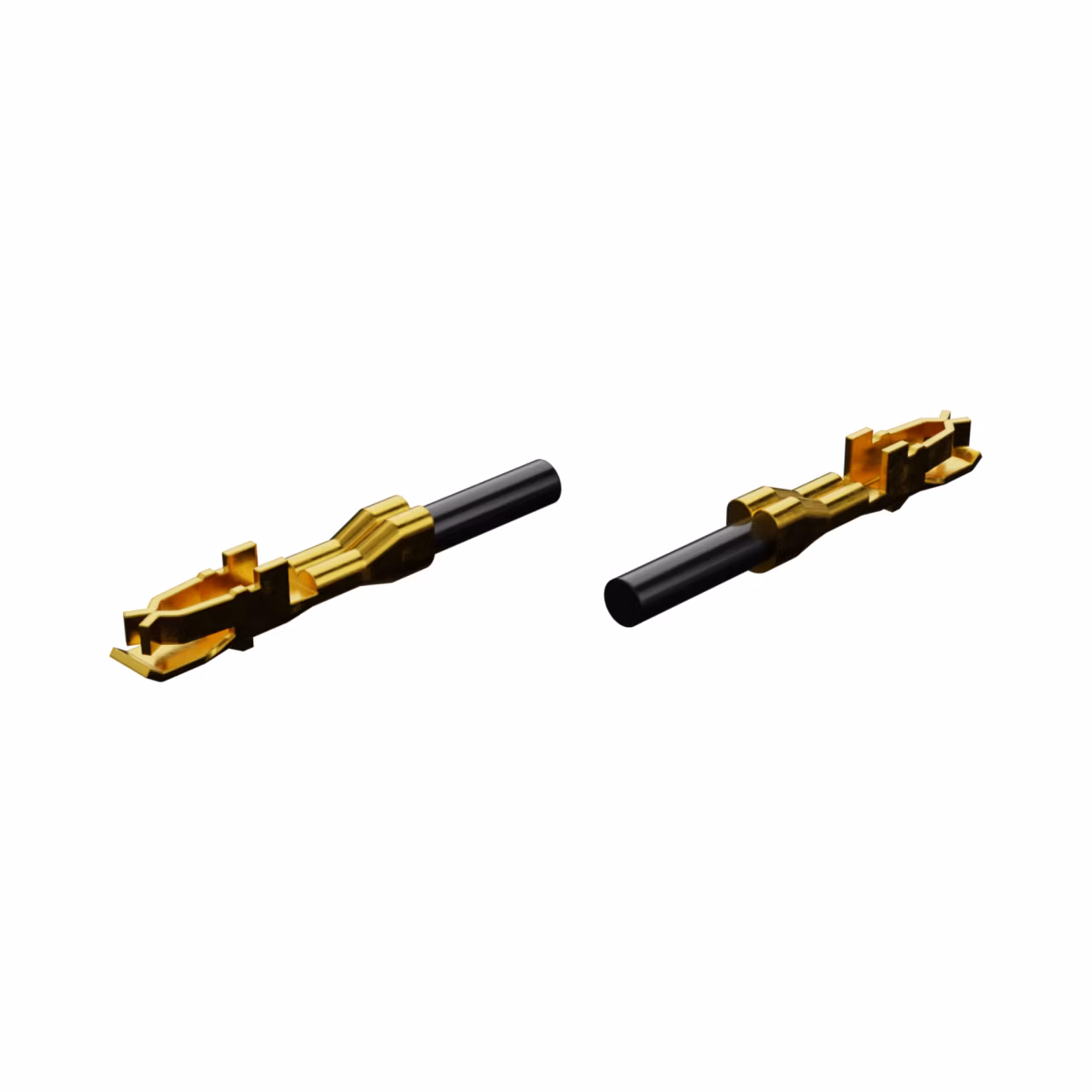 Pre-Crimped Lead Pico-Lock 1.5 Female-to-Pico-Lock 1.5 Female, Gold (Au) Plating, 300.00mm Length, 30 AWG, Black for sale