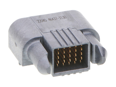 EXTreme Ten60Power Right-Angle Plug with Side Guides, 25 Signal Circuits, Press Fit Tail for sale