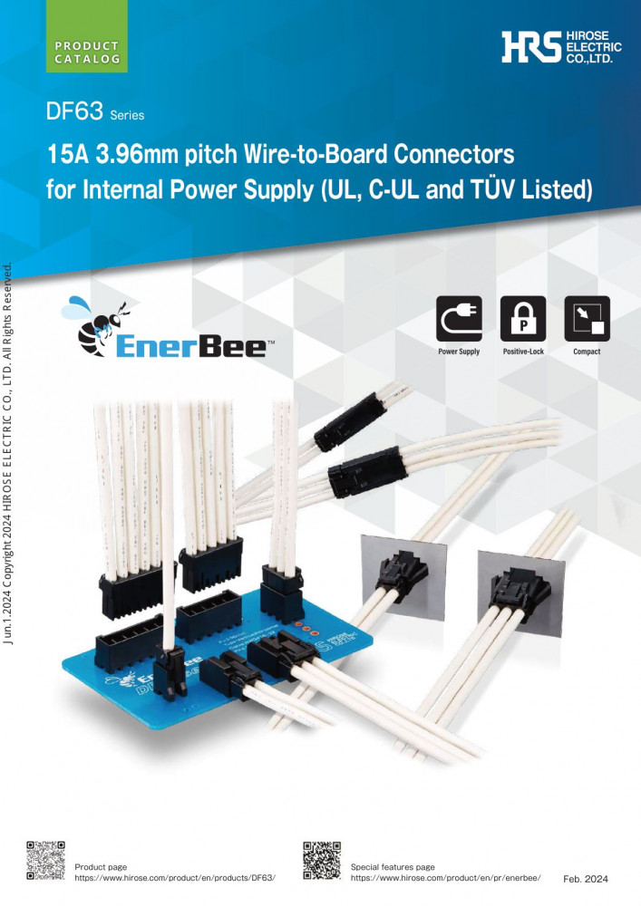 HRS DF63 datasheet page 1