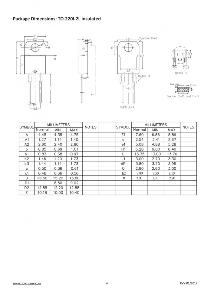 L3D06065I datasheet page 4