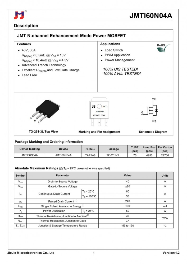 Technical document page 1