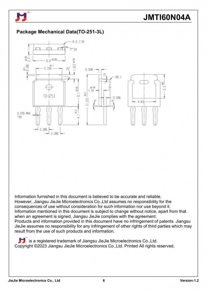 Technical document page 6