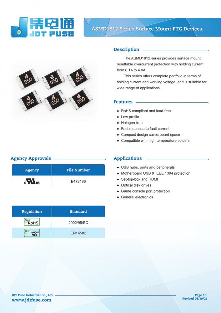 ASMD1812 datasheet page 2