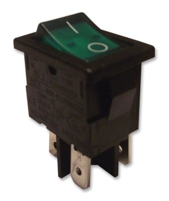 Bulgin H8553VBBR2-B Rocker Switch