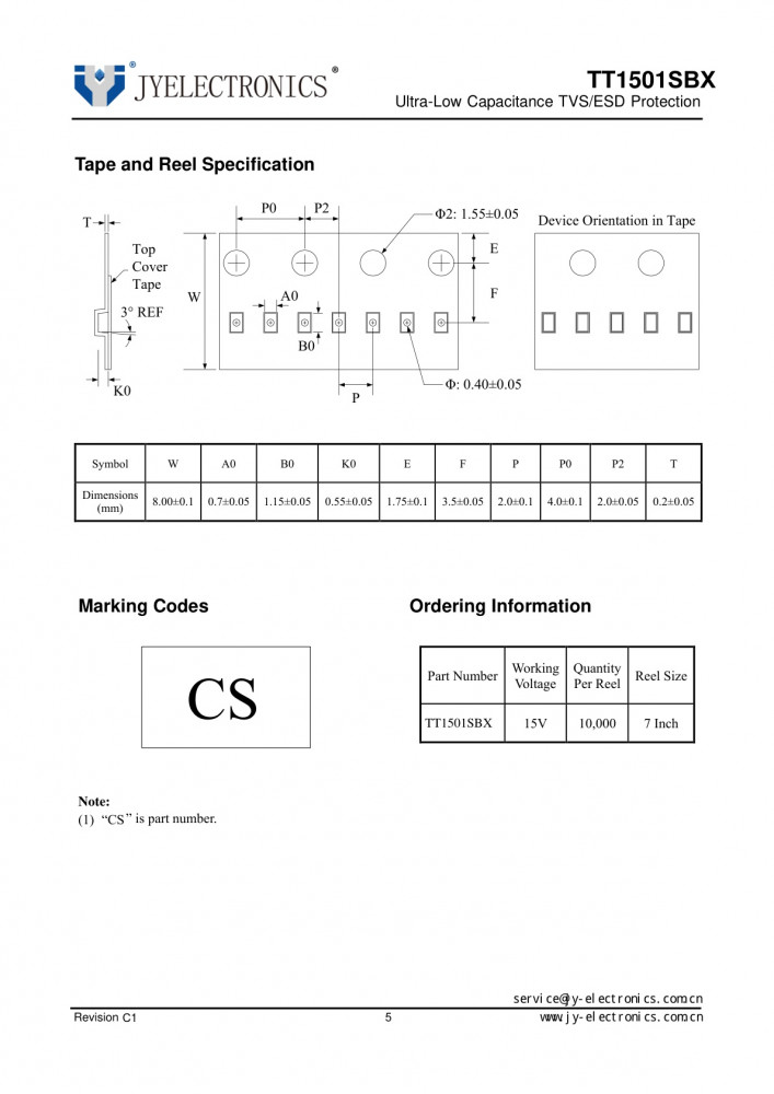 TT1501SBX datasheet page 5