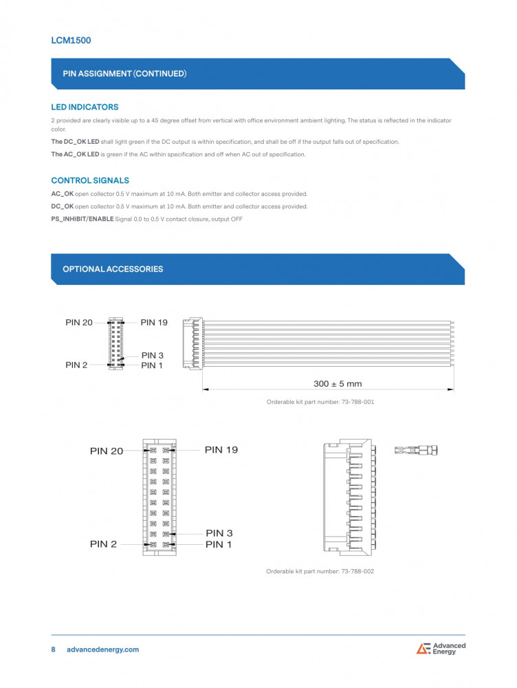 LCM1500Q-T-5 technical document page 8