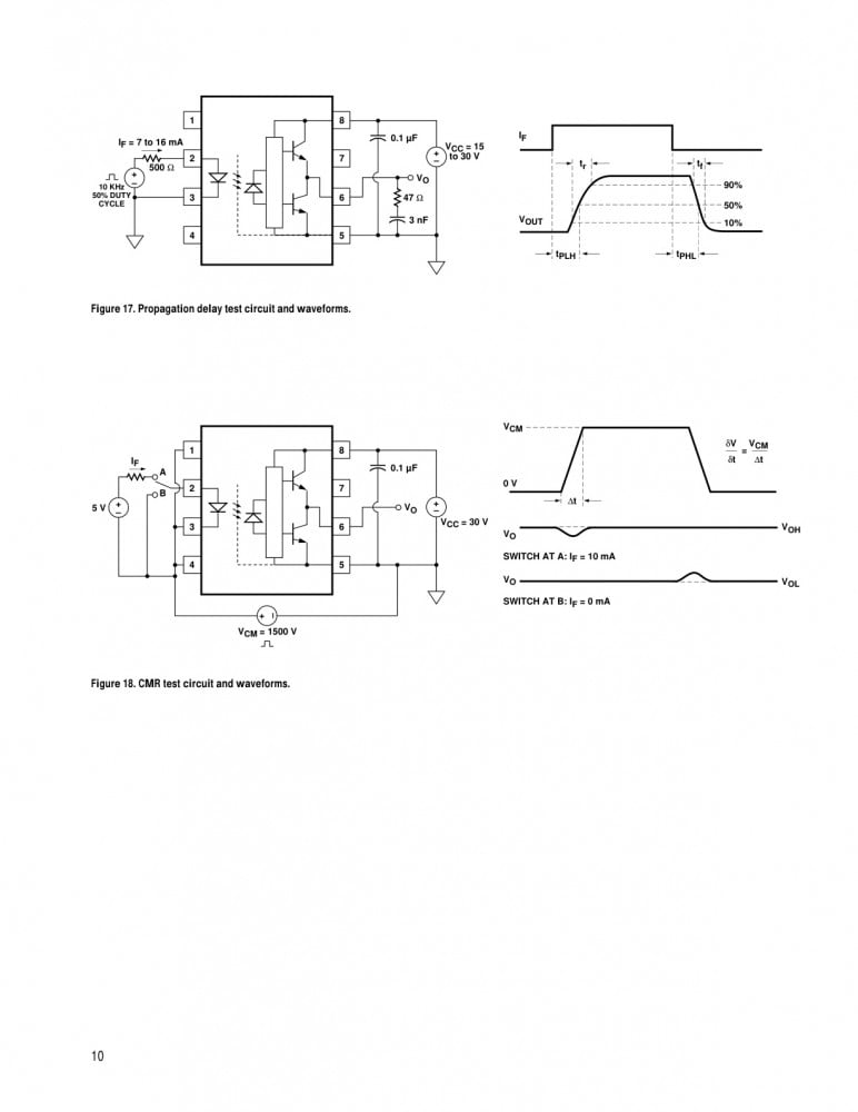 HCPL-0314-500E datasheet page 10