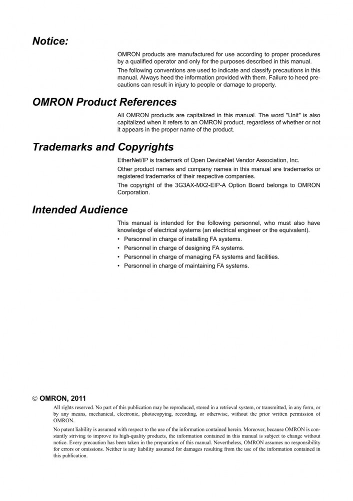 3G3AX-MX2-EIP-A manual page 2
