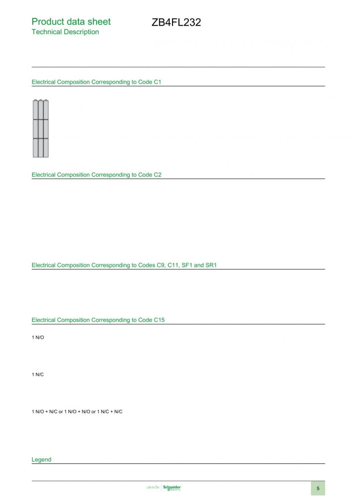 ZB4FL232 technical document page 5