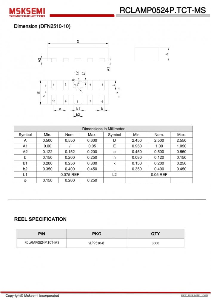 RClamp0524P.TCT-MS datasheet page 5