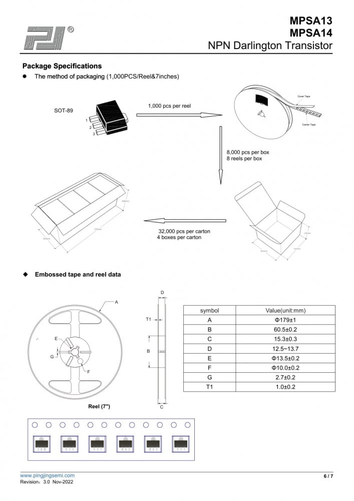 MPSA13 datasheet page 6