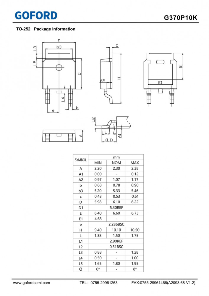 G370P10K datasheet page 6