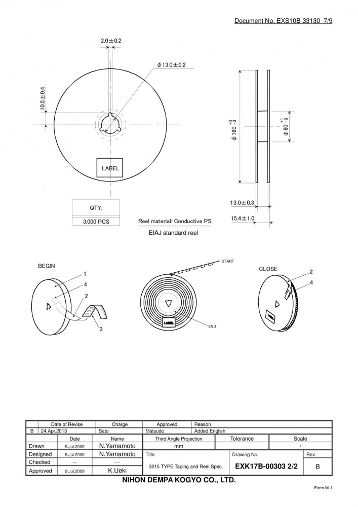 NX3215SA specification page 7