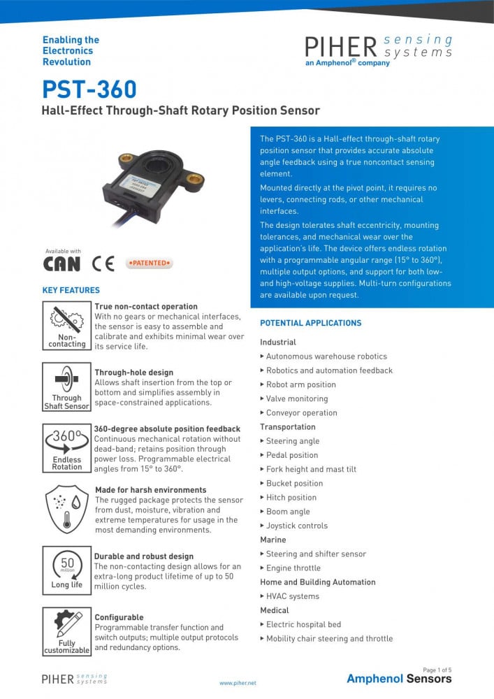 PST-360 document page 1