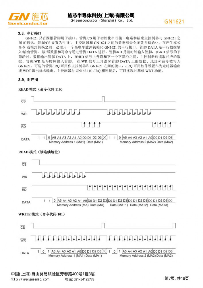 GN1621A technical document page 7