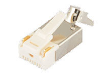 Heavy-Duty STP CAT5 Wire Plug, 8p/8C, for 24 AWG for sale