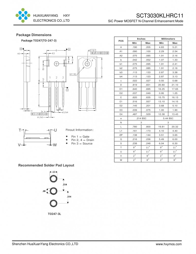 SCT3030KLHRC11-HXY datasheet page 9
