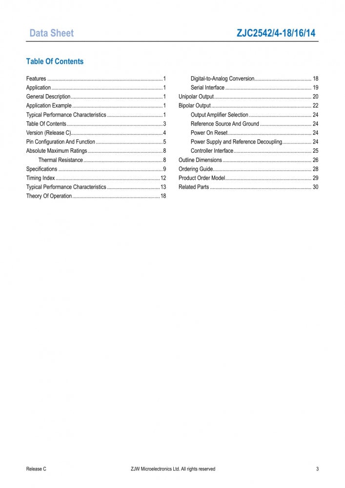 ZJC2544-16 datasheet page 3