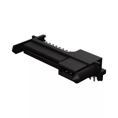 EXTreme LPHPower Receptacle Header, Right-Angle, 2 Power Contacts, 40 Signal Contacts, Select Gold (Au) Plating, for 3.18mm Thick PC Board, with Guide Posts and Press-fit Plastic Pegs for sale