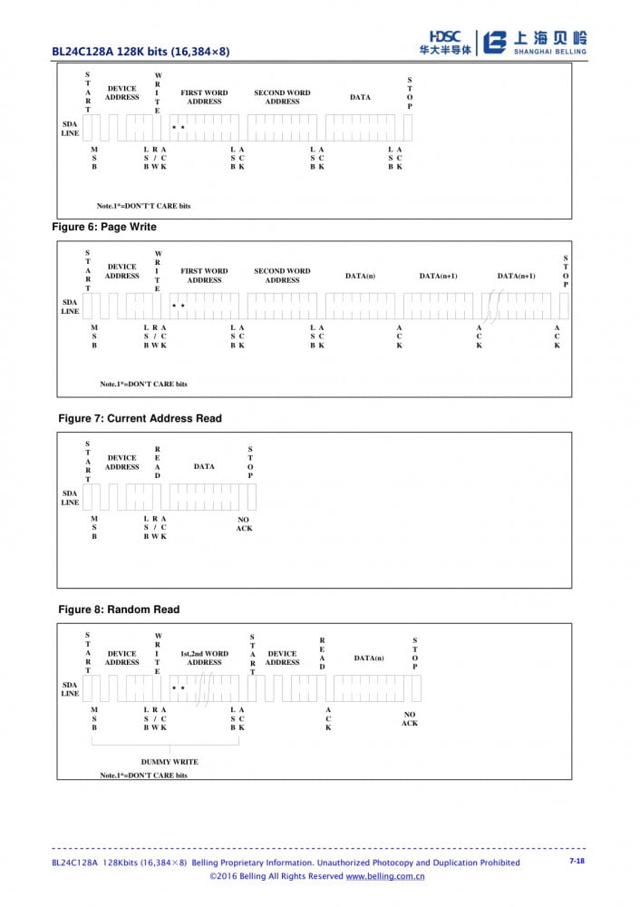 BL24C128A-PARC datasheet page 7