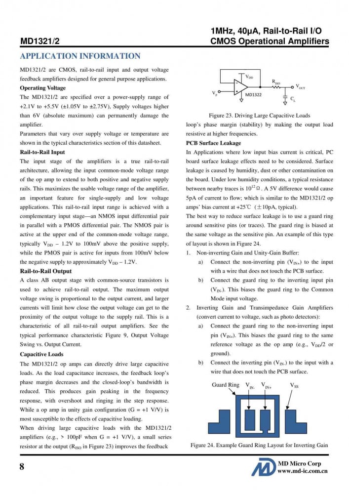 MD1321 datasheet page 8