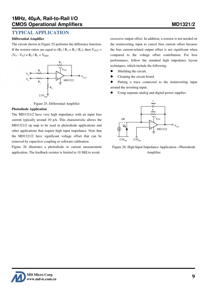 MD1321 datasheet page 9