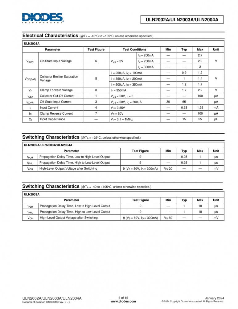 ULN2004AS16-13 datasheet page 6