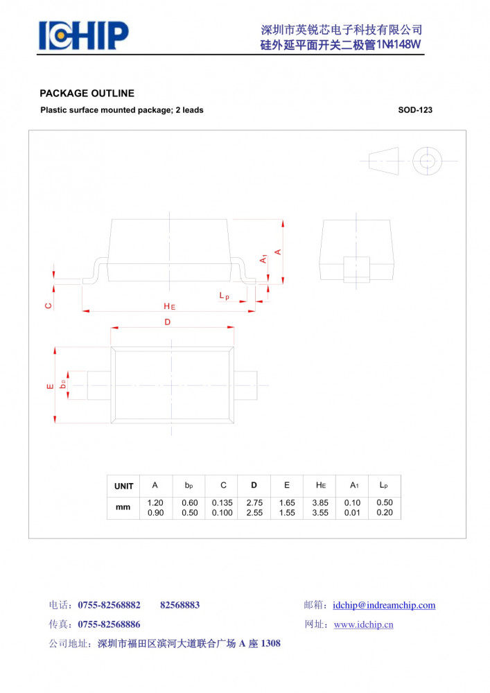 1N4148W datasheet page 3