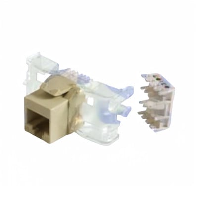 L-com ECFRJTLC5E-IV Keystone Insert