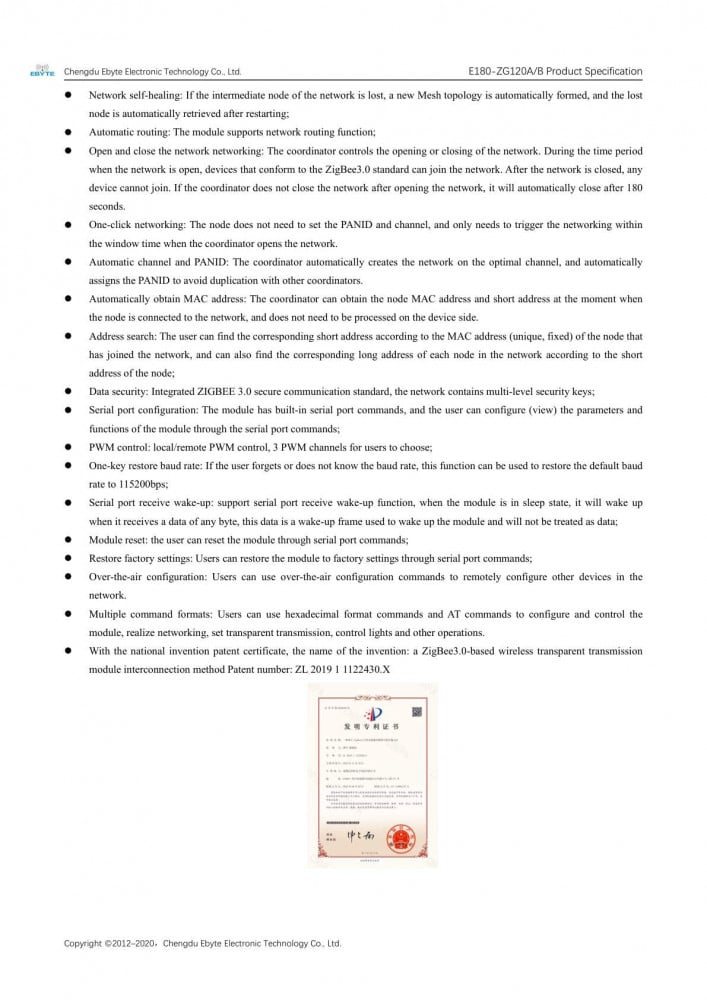 E180-ZG120A datasheet page 4